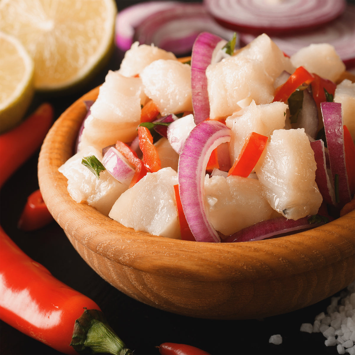 Opah Ceviche – Haworth Fish Co
